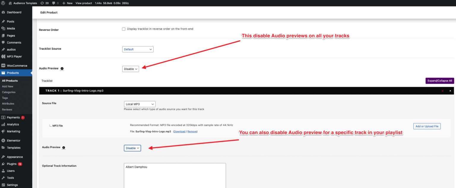 How to add Audio Preview in WordPress | Sonaar