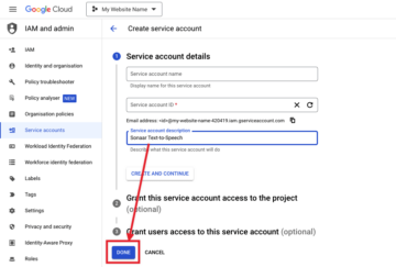 How to Get Google Cloud Text-to-Speech API Key | Sonaar